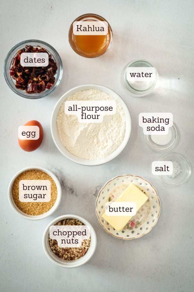 Moist Kahlua Date Nut Bread Recipe | Bake or Break