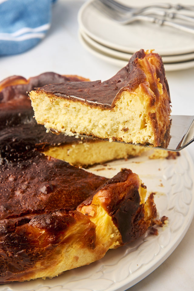 Irresistibly Creamy Basque Cheesecake - Bake or Break
