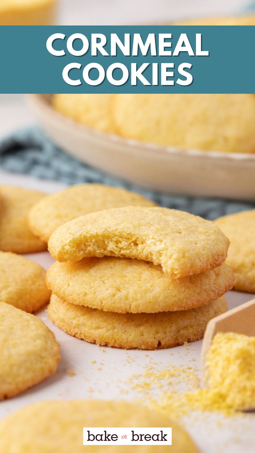 Cornmeal Cookies Recipe | Bake or Break