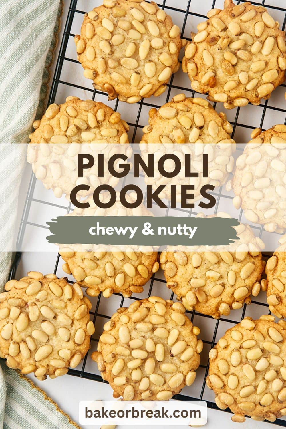 Pignoli Cookies - Bake or Break