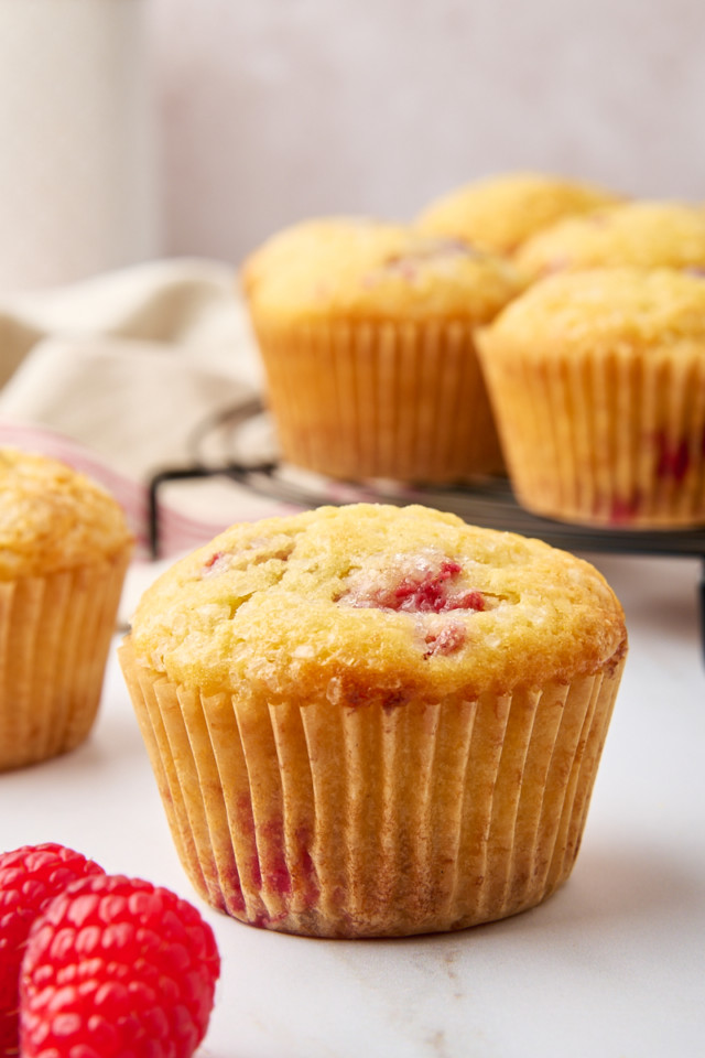 Lemon Raspberry Muffins - Bake or Break
