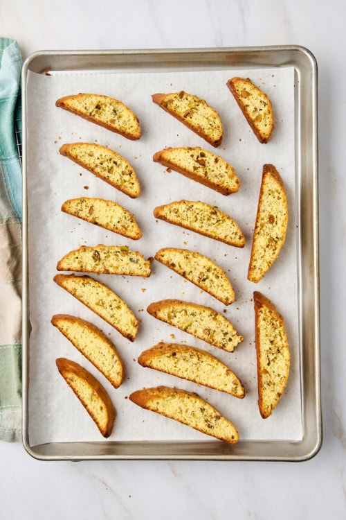 Pistachio Biscotti - Bake or Break