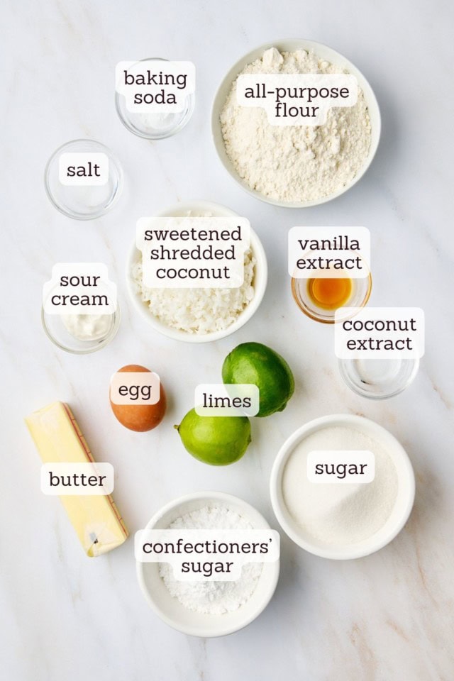 Coconut Lime Cookies - Bake or Break