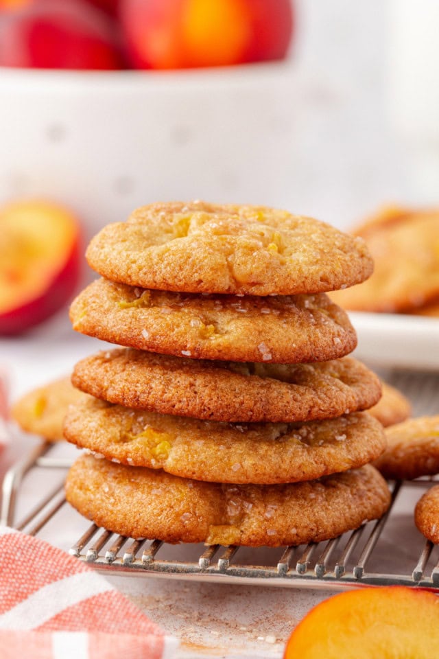 Soft Peach Cookies â€“ A Perfect Summer Treat