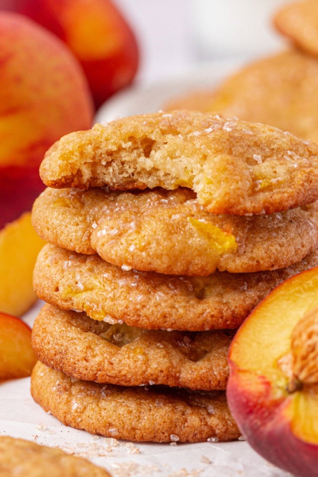 Soft Peach Cookies â€“ A Perfect Summer Treat