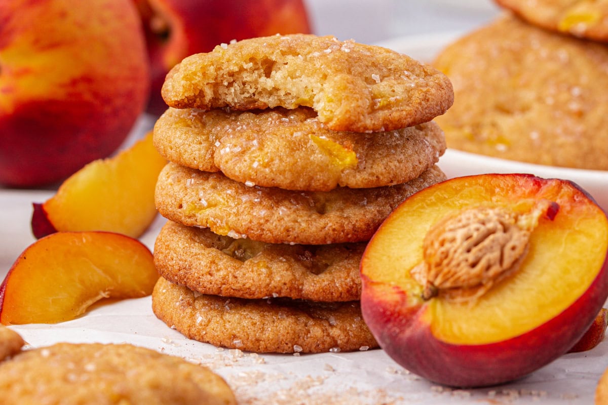 Soft Peach Cookies â€“ A Perfect Summer Treat