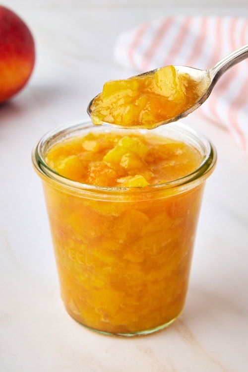Peach Compote (Easy Fresh Peach Topping)