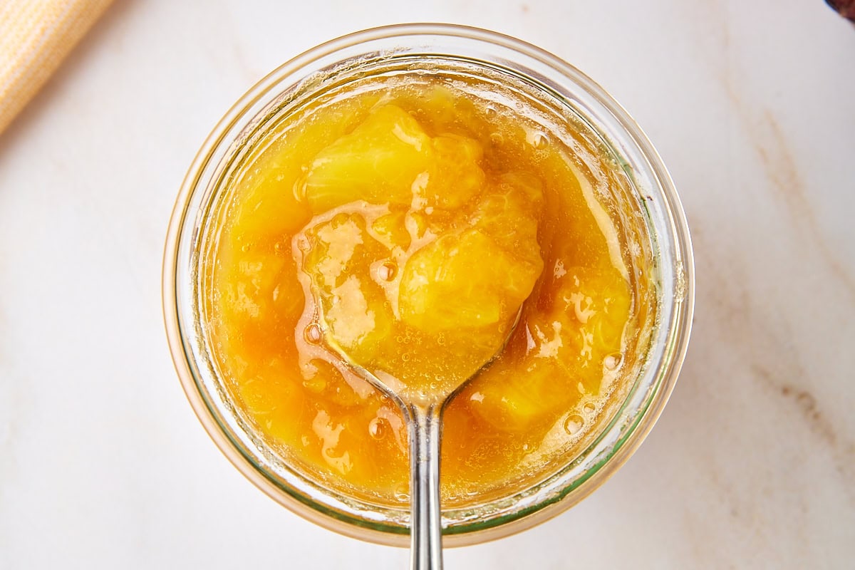 Peach Compote (Easy Fresh Peach Topping)