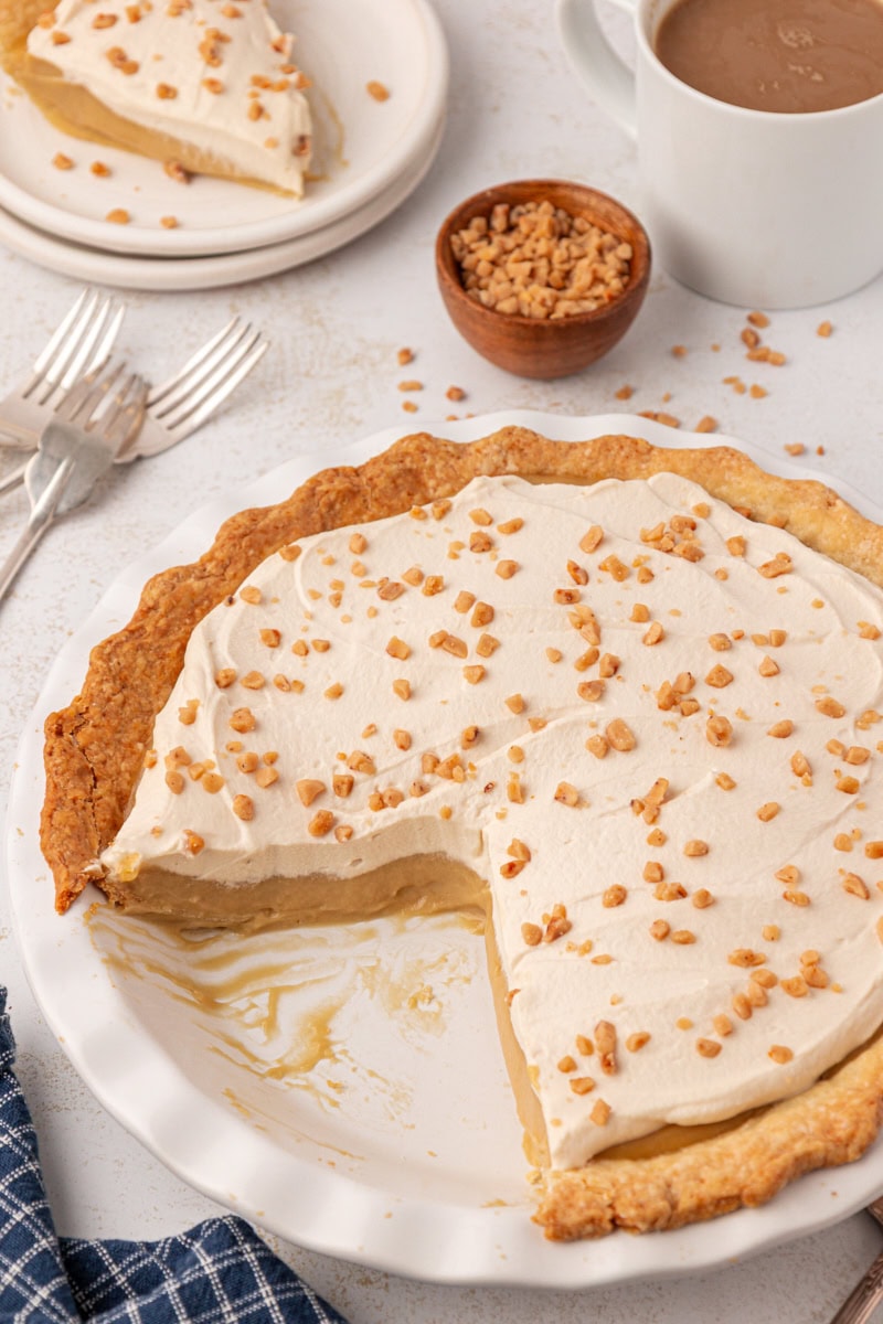 Silky Butterscotch Pie with Brown Sugar Whipped Cream