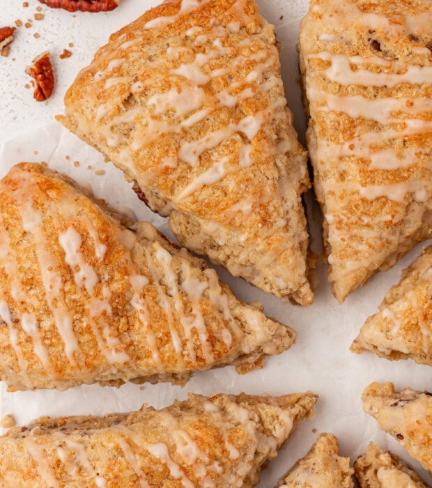 Maple Pecan Scones – Easy Fall Breakfast or Brunch Treat