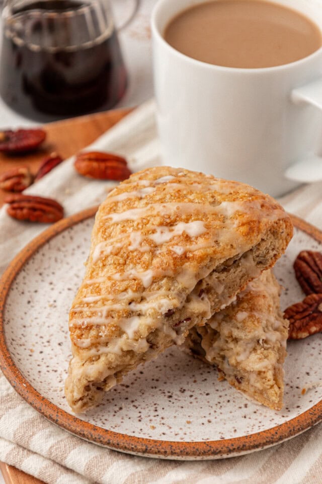 Maple Pecan Scones – Easy Fall Breakfast or Brunch Treat