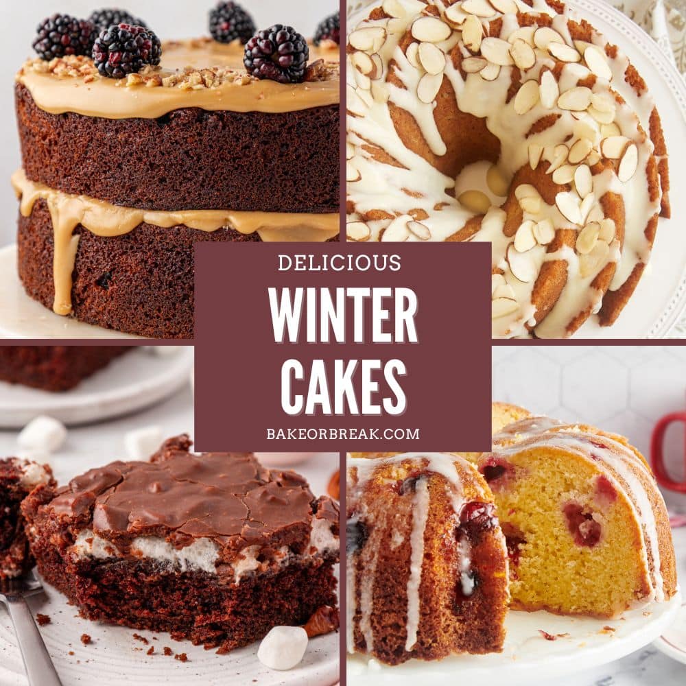 Winter Cakes to Bake All Season