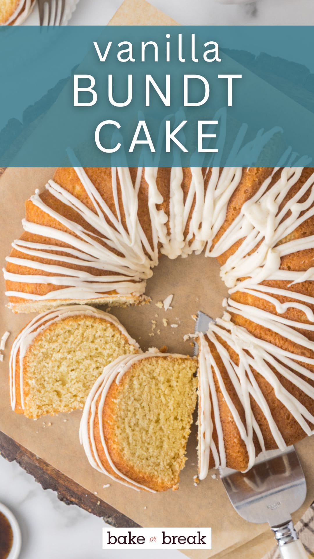 Vanilla Bundt Cake (Soft, Buttery & Classic)