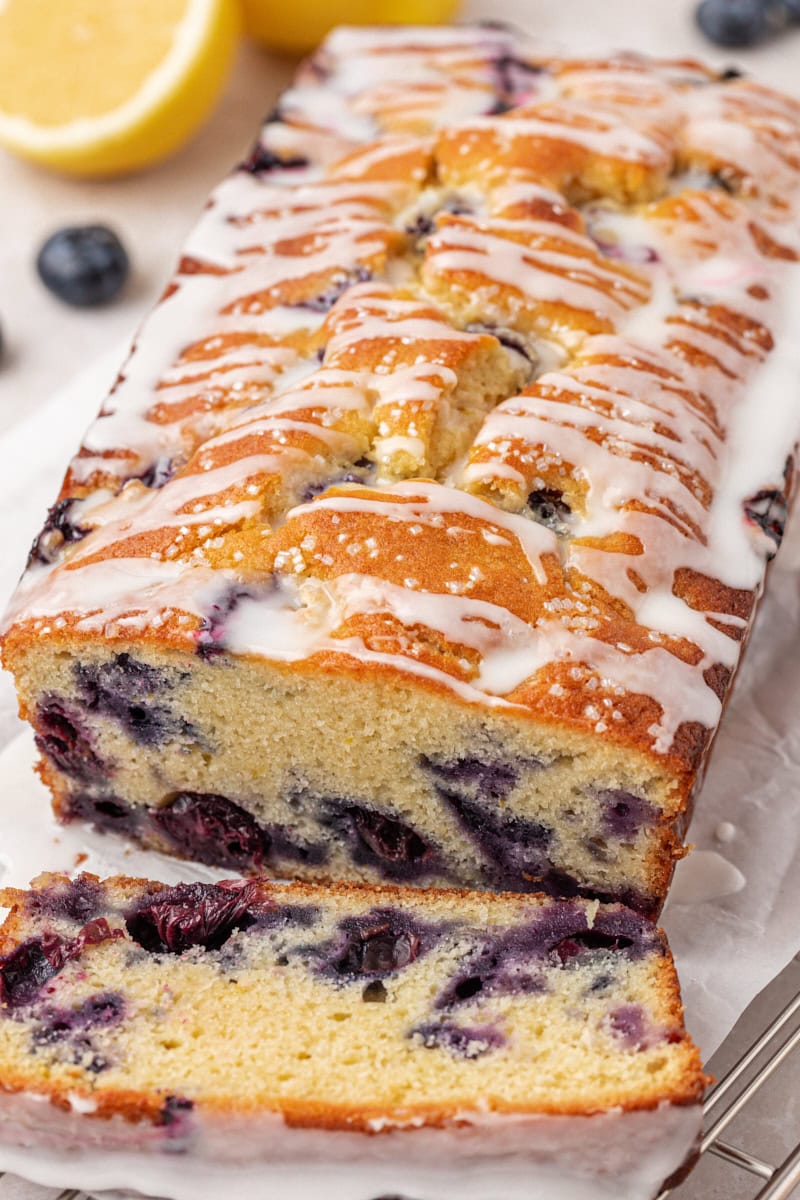 Easy Blueberry Ricotta Cake